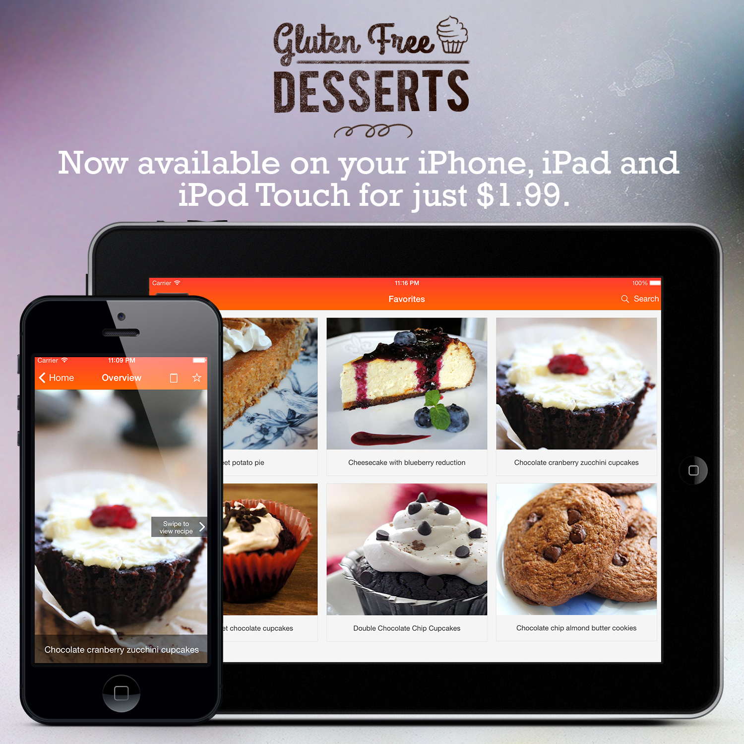 New Gluten-Free Desserts App and Caveman Feast comes to Android! | Fat ...