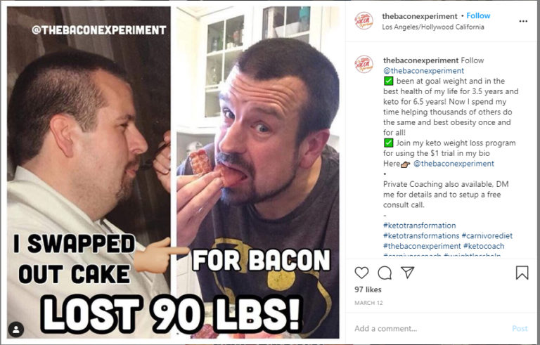 Dan Quibell: Dropping 20 Pounds in 30 Days with The Bacon Experiment ...